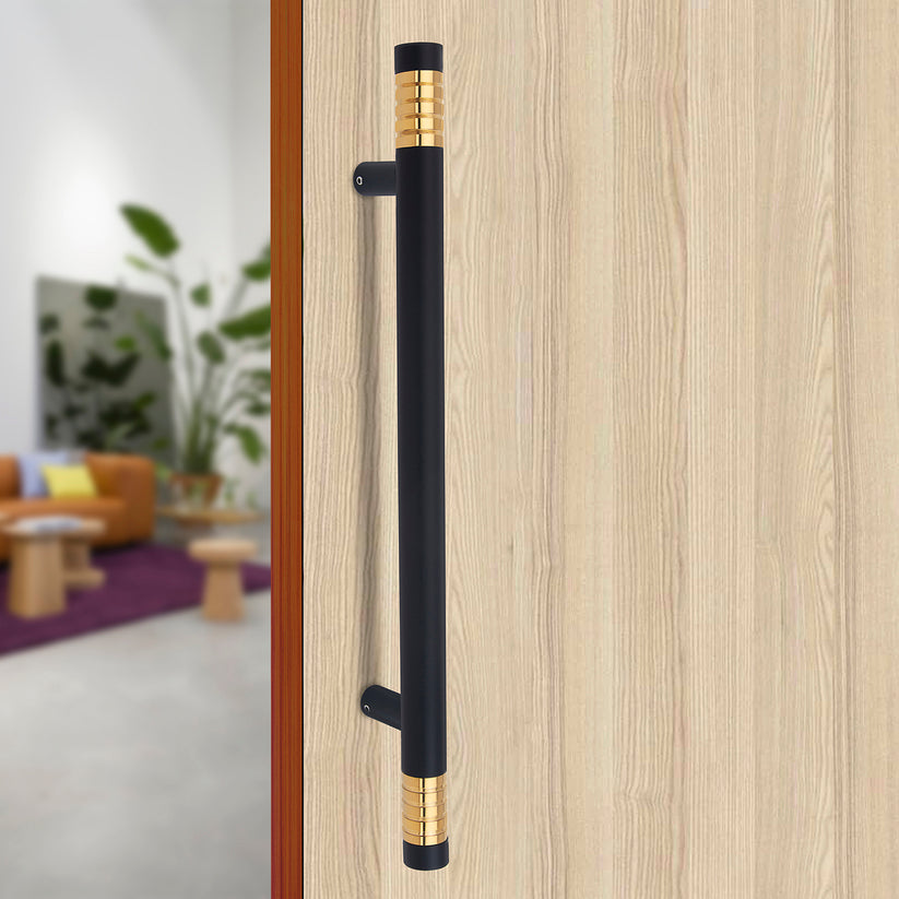 Heavy Duty Stainless Steel Pull Handle, Black Gold Finish (PH-Brill) – ATOM LOCKS